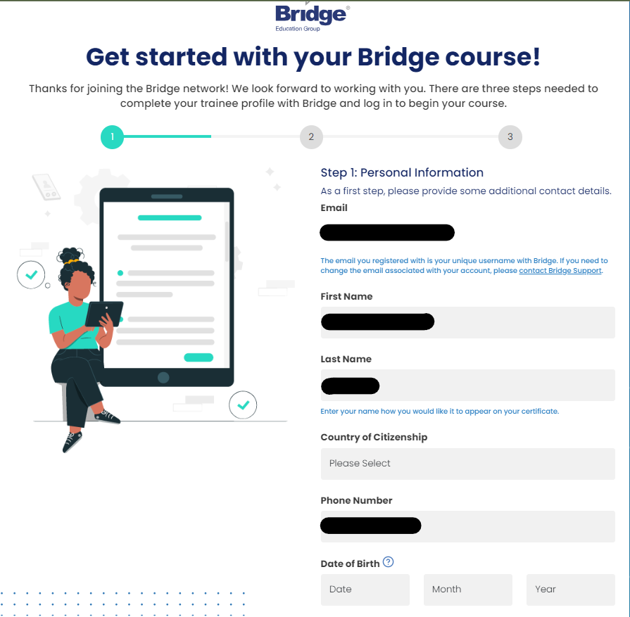 How do I get started with a Bridge course?