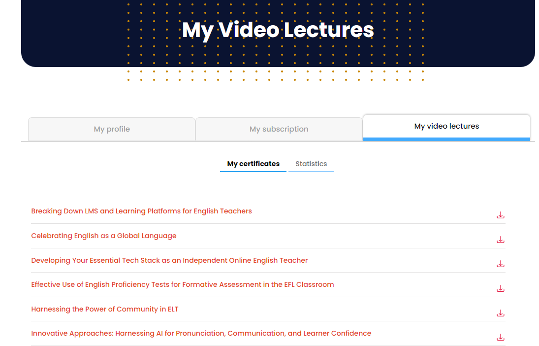 How do I access my Expert Series Certificates of Professional Development?